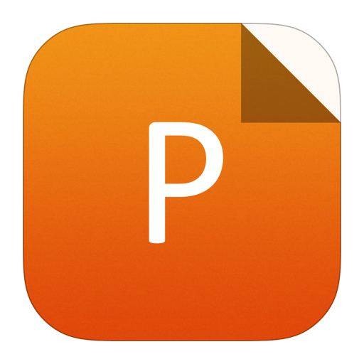 Ppt Flat Ios7 Style Documents Icon PNG Transparent Background, Free ...