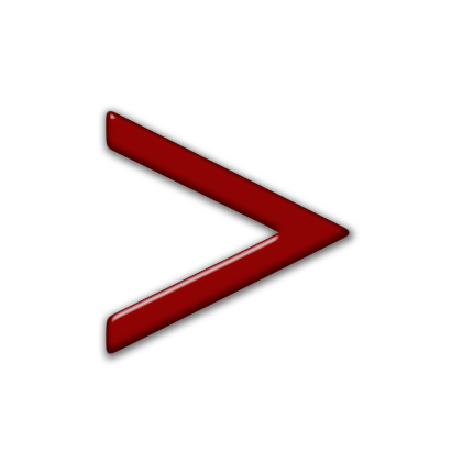 Red Greater Than Sign Icon PNG Transparent Background, Free Download ...