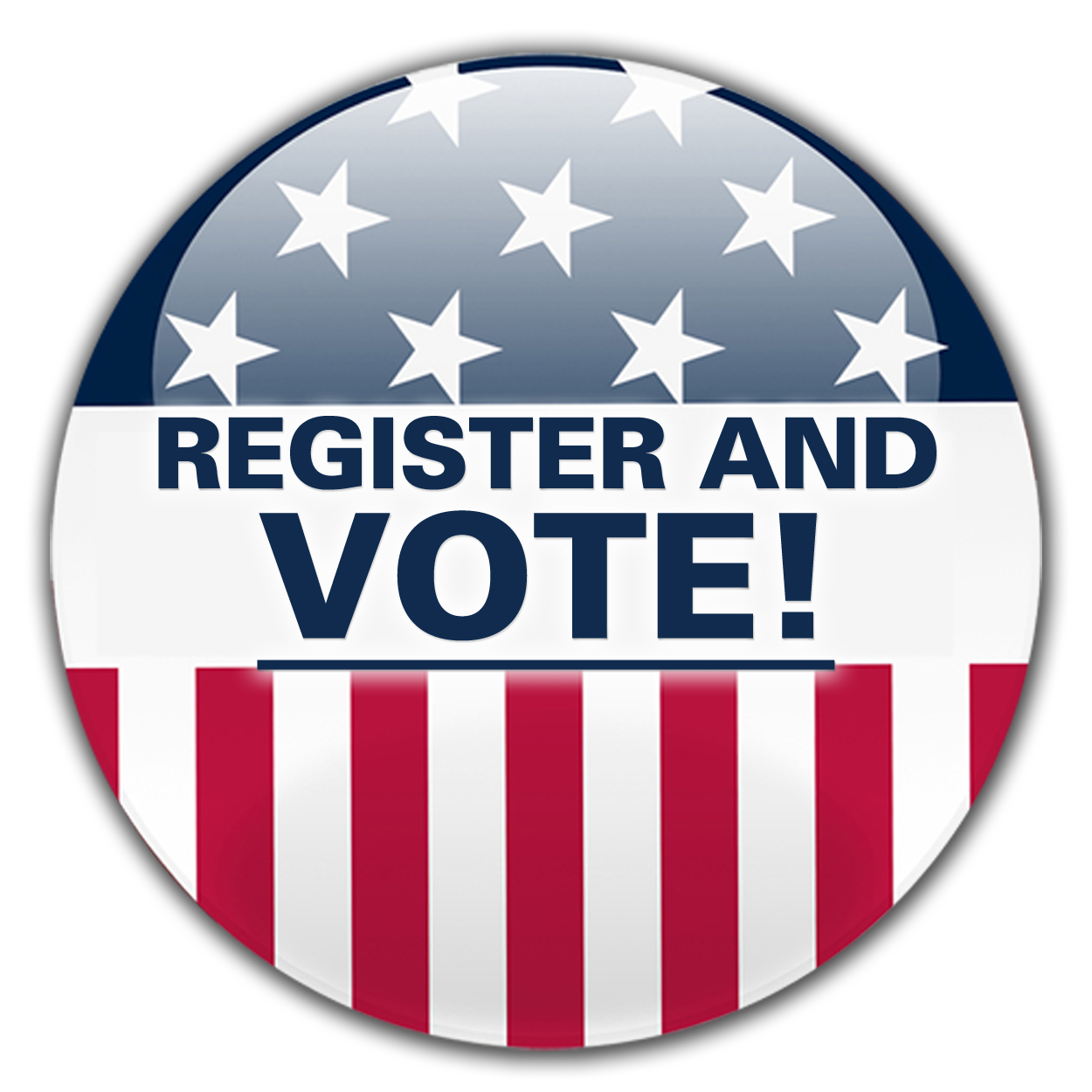 Register To Vote Circle Clipart PNG Transparent Background, Free ...