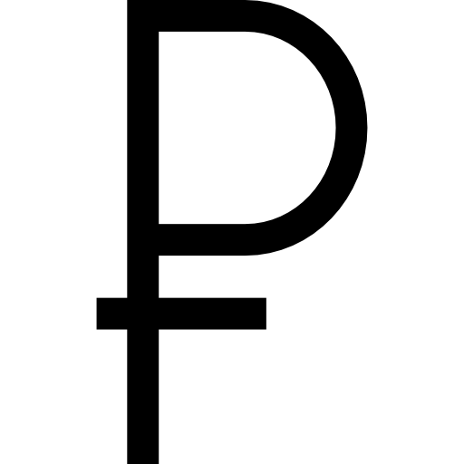 Ruble Icon, Transparent Ruble.PNG Images & Vector - FreeIconsPNG