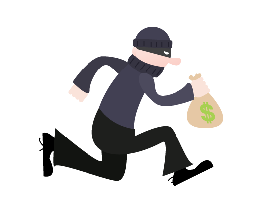 Robber Icon, Transparent Robber.PNG Images & Vector - FreeIconsPNG