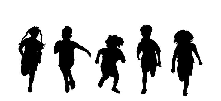 Black School Children Clipart