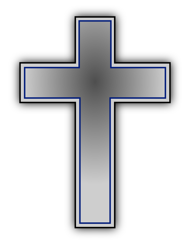 Silver Cross PNG Transparent Background, Free Download #25657 ...