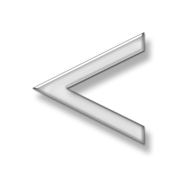 Less Than Sign Icon, Transparent Less Than Sign.PNG Images & Vector ...