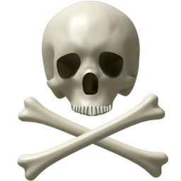 Skull And Bones Icon PNG Transparent Background, Free Download #5249 ...