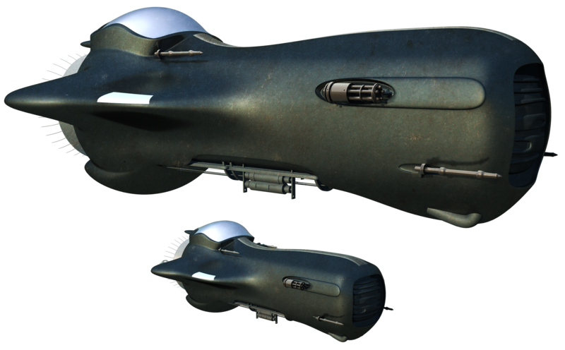 Futuristic Spaceship Png