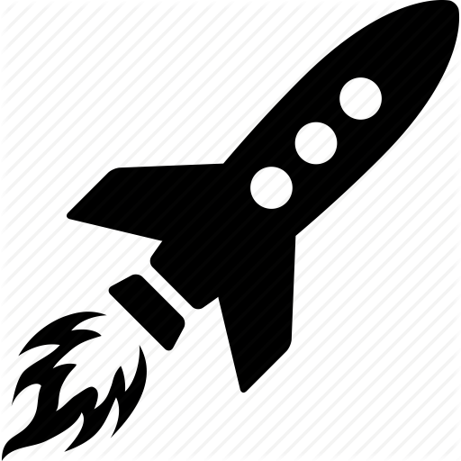 Rocket Ship Vector Icons