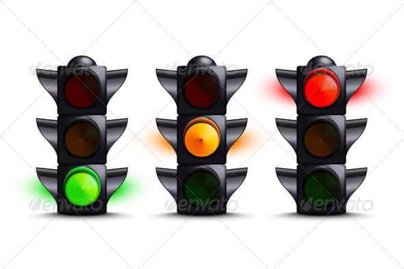 Stoplight Vector PNG Transparent Background, Free Download #26687 ...
