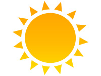 Sunshine Icon, Transparent Sunshine.PNG Images & Vector - FreeIconsPNG