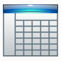 Data Table Icon Transparent