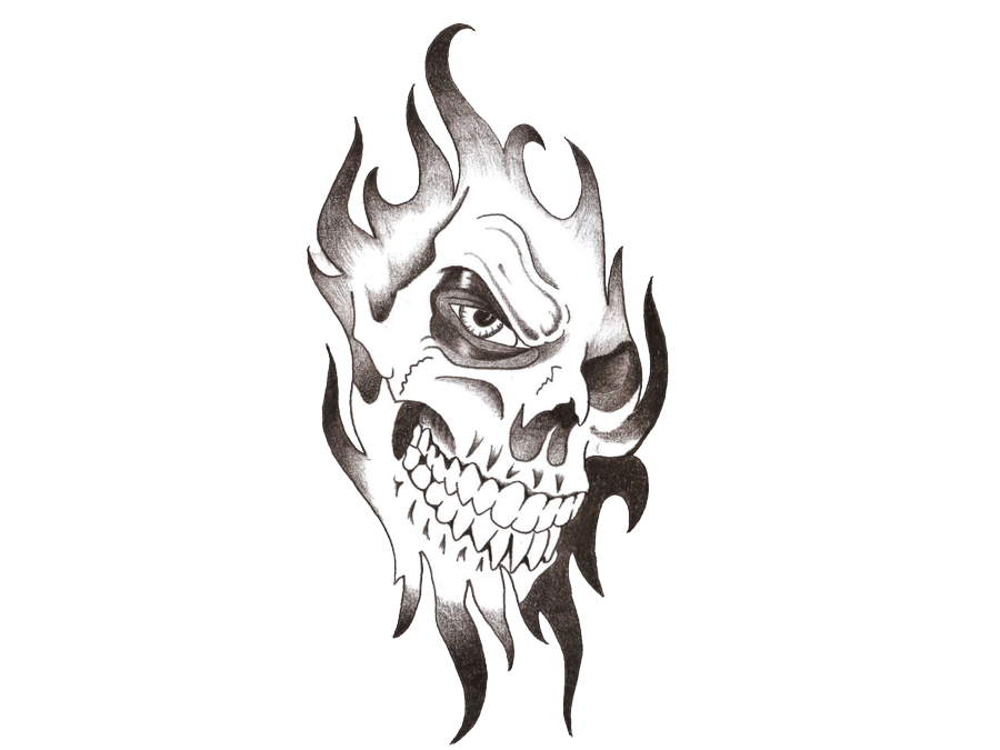 Tattoo Skull PNG Transparent Background, Free Download #39024 ...