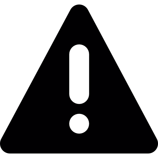 The Exclamation Error Sign Images Black And Dangerous PNG Transparent ...