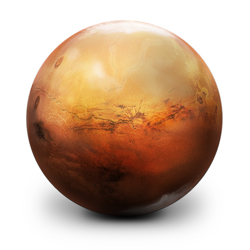 The Red Planet Icon PNG Transparent Background, Free Download #7369 ...