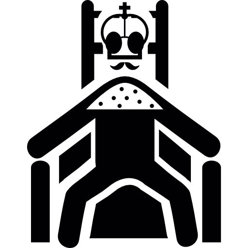 Throne Icon, Transparent Throne.PNG Images & Vector - FreeIconsPNG