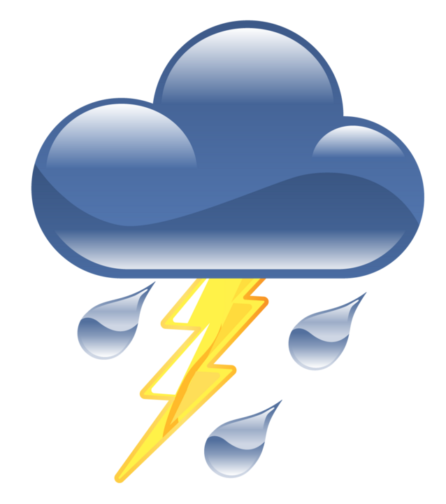 Thunderstorm Icon PNG Transparent Background Free Download 15883