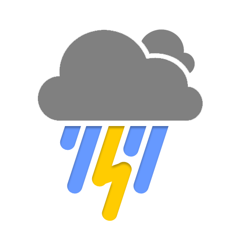 For Windows Icons Thunderstorm PNG Transparent Background, Free ...