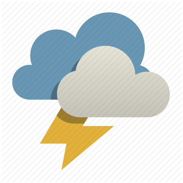 Thunderstorm Size Icon PNG Transparent Background Free Download 15887