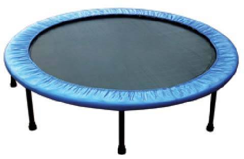 White Backgrounf Trampoline
