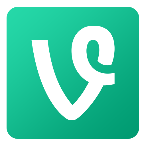 Vine Icon | Flat Gradient Social Iconset | Limav PNG Transparent ...