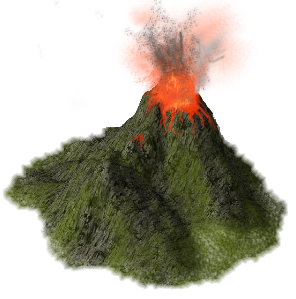 Volcano PNG, Volcano Transparent Background - FreeIconsPNG