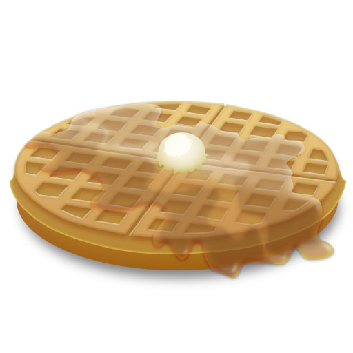 Waffle Icon, Transparent Waffle.PNG Images & Vector - FreeIconsPNG