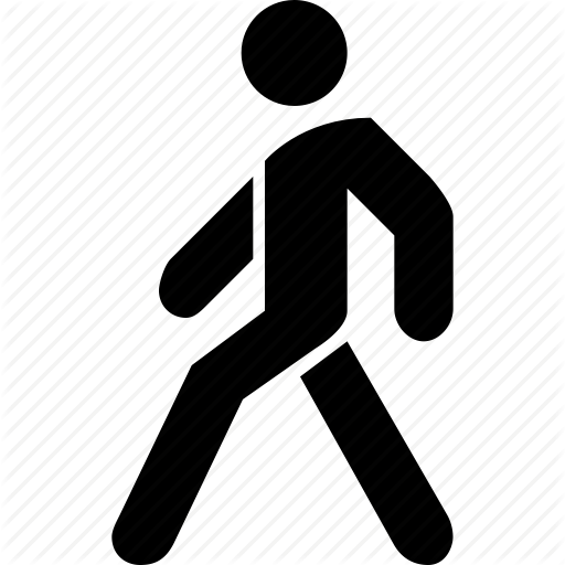 Walking Icon PNG Transparent Background, Free Download #7384 - FreeIconsPNG