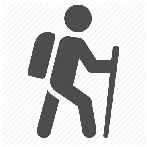 Walking Icon, Transparent Walking.PNG Images & Vector - Free Icons and ...