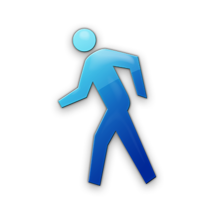 Walking Icon, Transparent Walking.PNG Images & Vector - Free Icons and ...