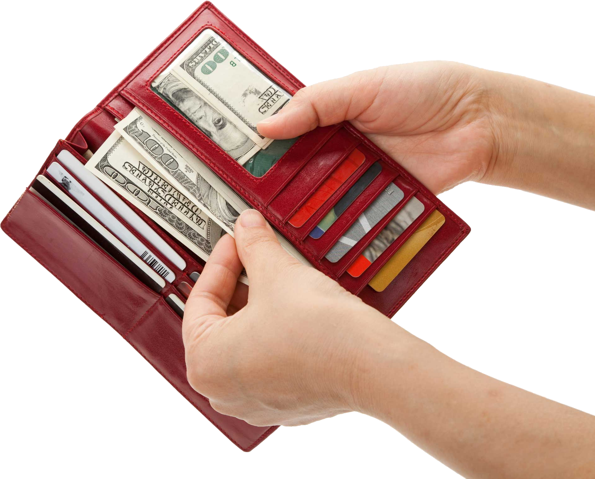 Wallet With Money PNG, Wallet With Money Transparent Background ...