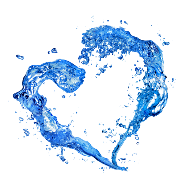 Water Heart Splash PNG Transparent Background, Free Download #31659 ...
