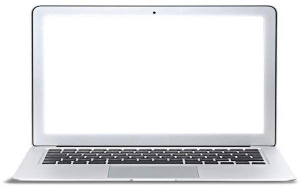 White And Flat Macbook High Quality Piçtures PNG Transparent Background ...