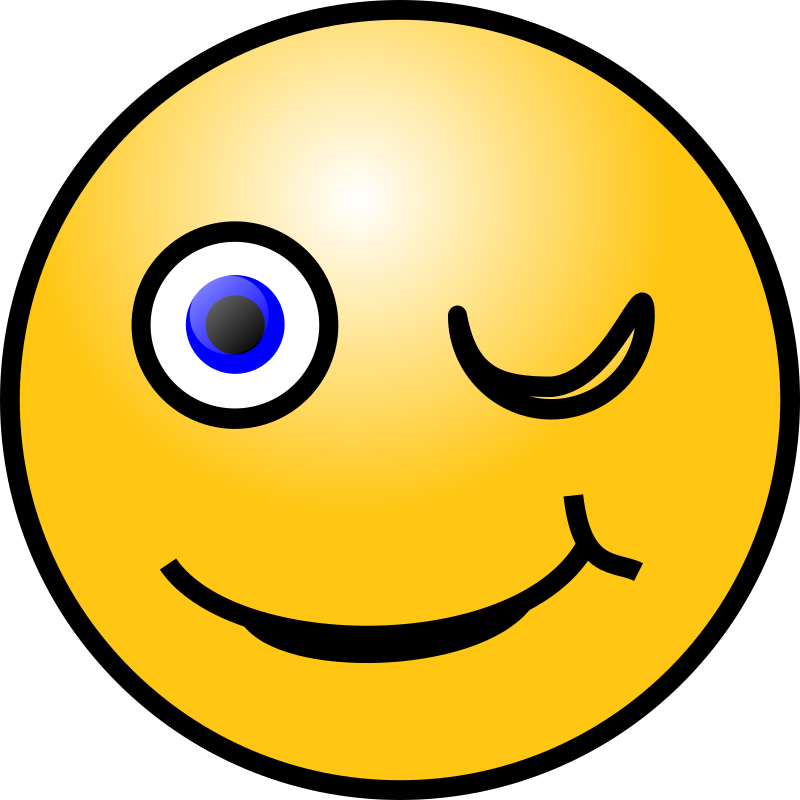 Winking Smiley Download Ico PNG Transparent Background, Free Download ...