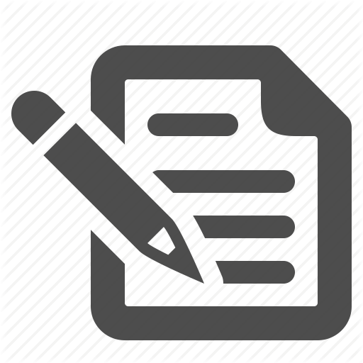 Writing Icon, Transparent Writing.PNG Images & Vector - FreeIconsPNG