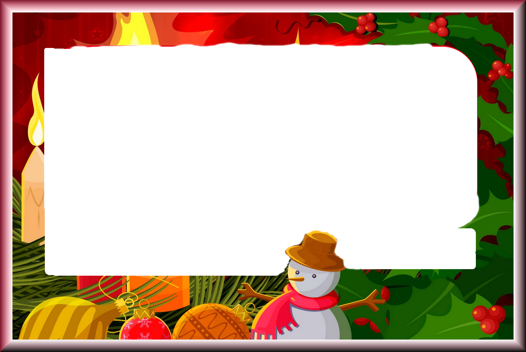 Christmas Frames Clip Art