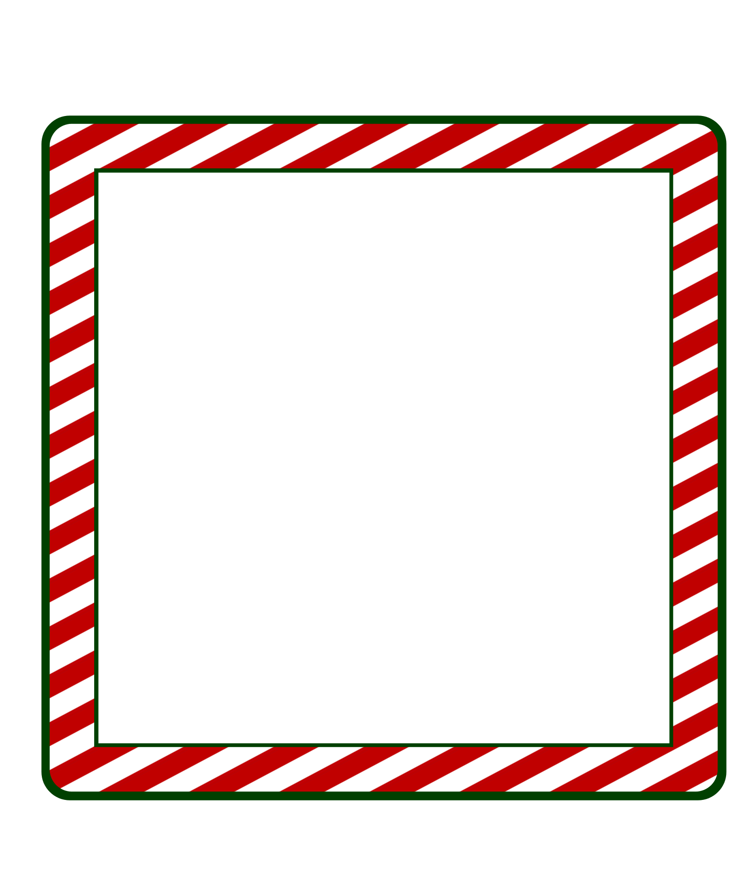 Xmas Frame PNG, Xmas Frame Transparent Background - FreeIconsPNG