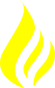 High Resolution Yellow Fire Icon PNG Transparent Background, Free ...