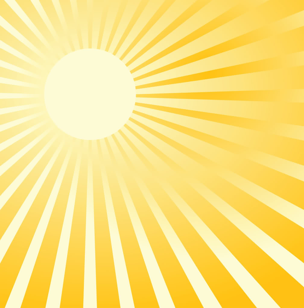 Yellow Sun Rays PNG Transparent Background Free Download 36916