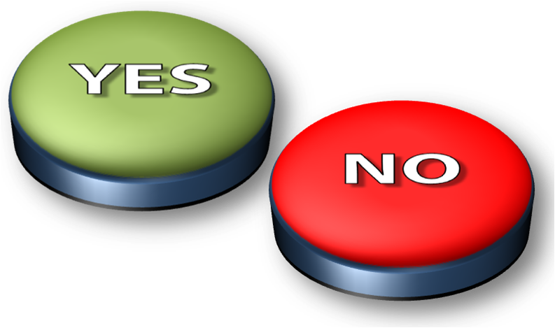 Yes Or No PNG Transparent Background, Free Download #39563 - FreeIconsPNG