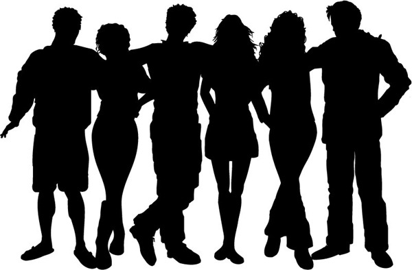 Young People Icon, Transparent Young People.PNG Images & Vector ...