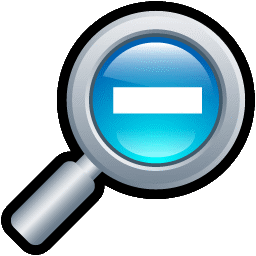 Zoom Out Vector Icon PNG Transparent Background, Free Download #8441 ...